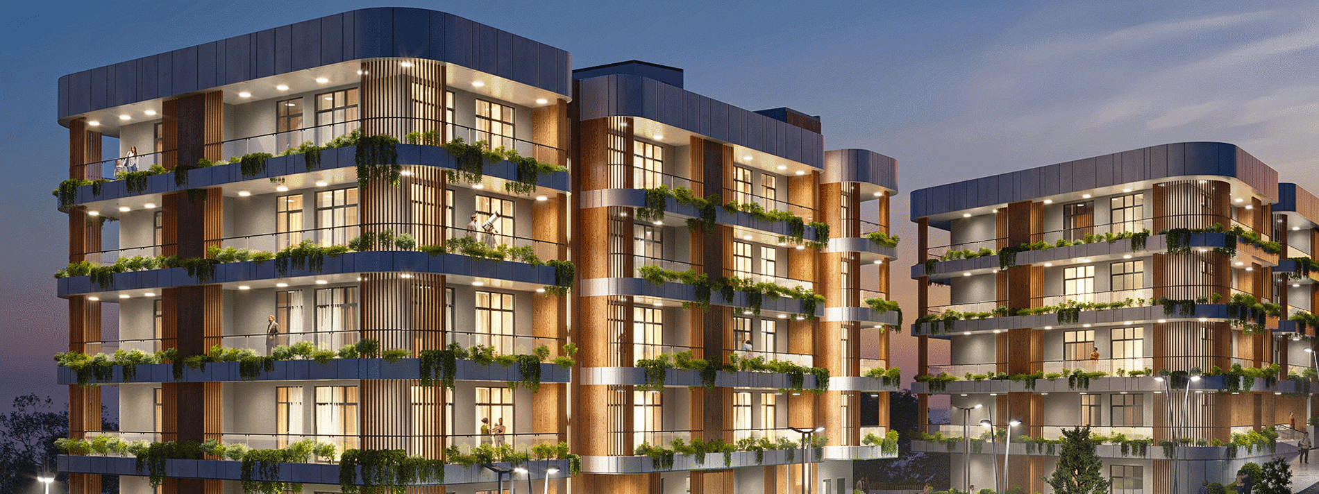 Apartments on Lisi, Mukhran Machavariani street - Archi.ge