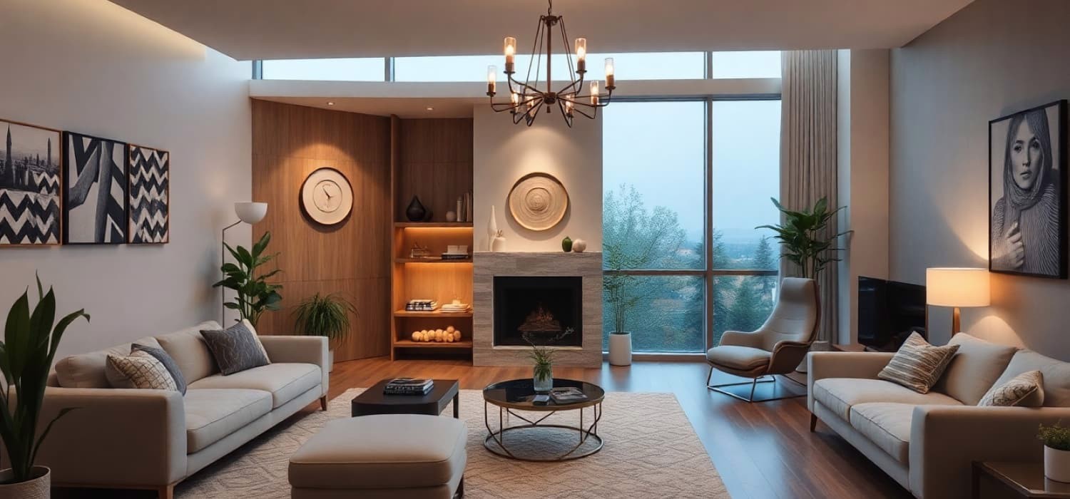 ინტერიერის დიზაინი საცხოვრებელ ბინაში - Archi.ge