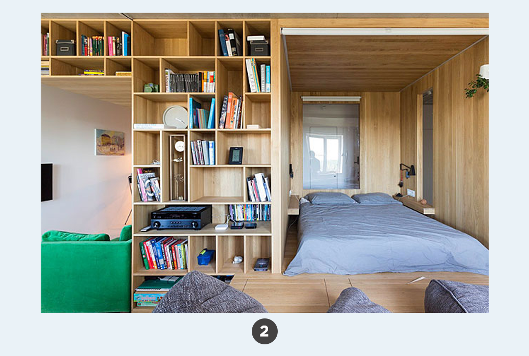 The Most Original Interiors of Small Apartments